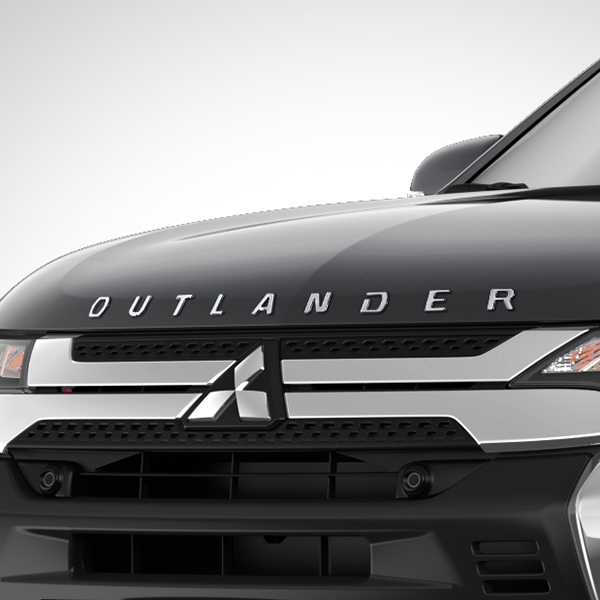 Outlander Bonnet Badge - Bay City Mitsubishi
