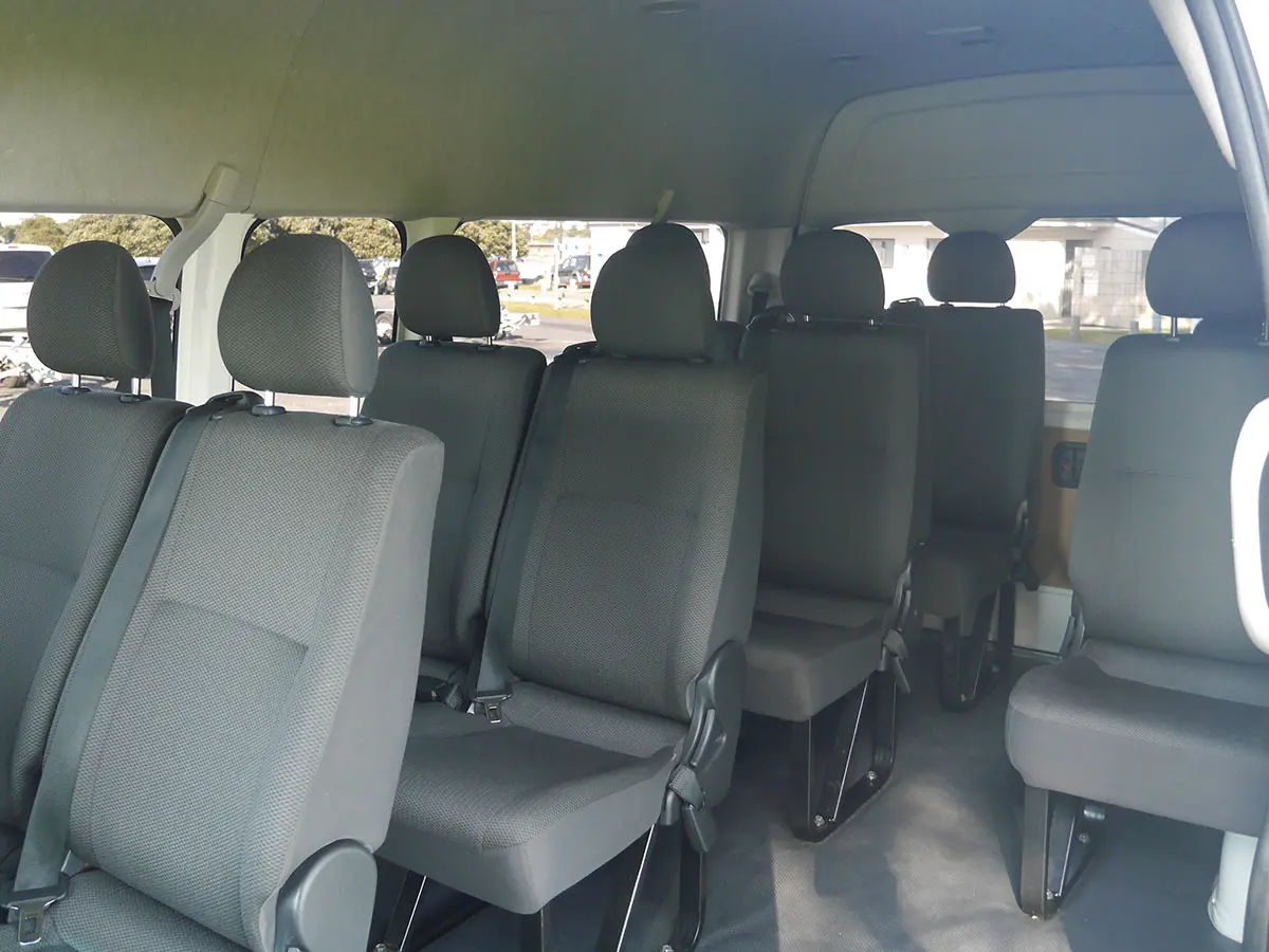Toyota Hiace 12 Seater Interior Toyota Hiace DX 3.5L V6 2025